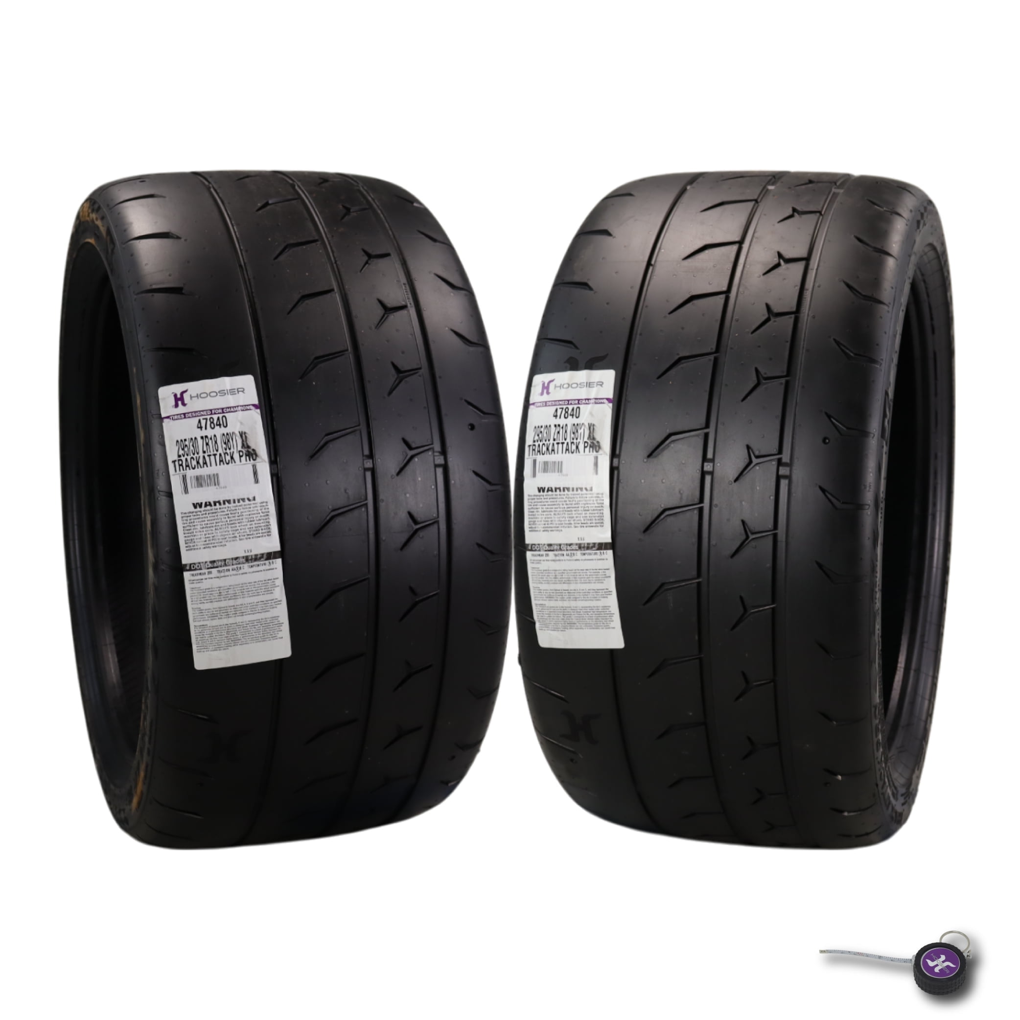 Hoosier TrackAttack Pro Racing Tire 295/30ZR18 103Y XL - High ...