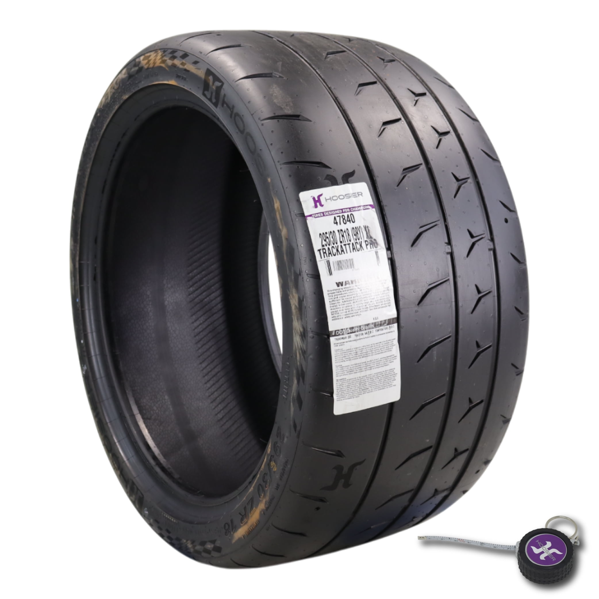 Hoosier TrackAttack Pro Racing Tire 295/30ZR18 103Y XL - High ...