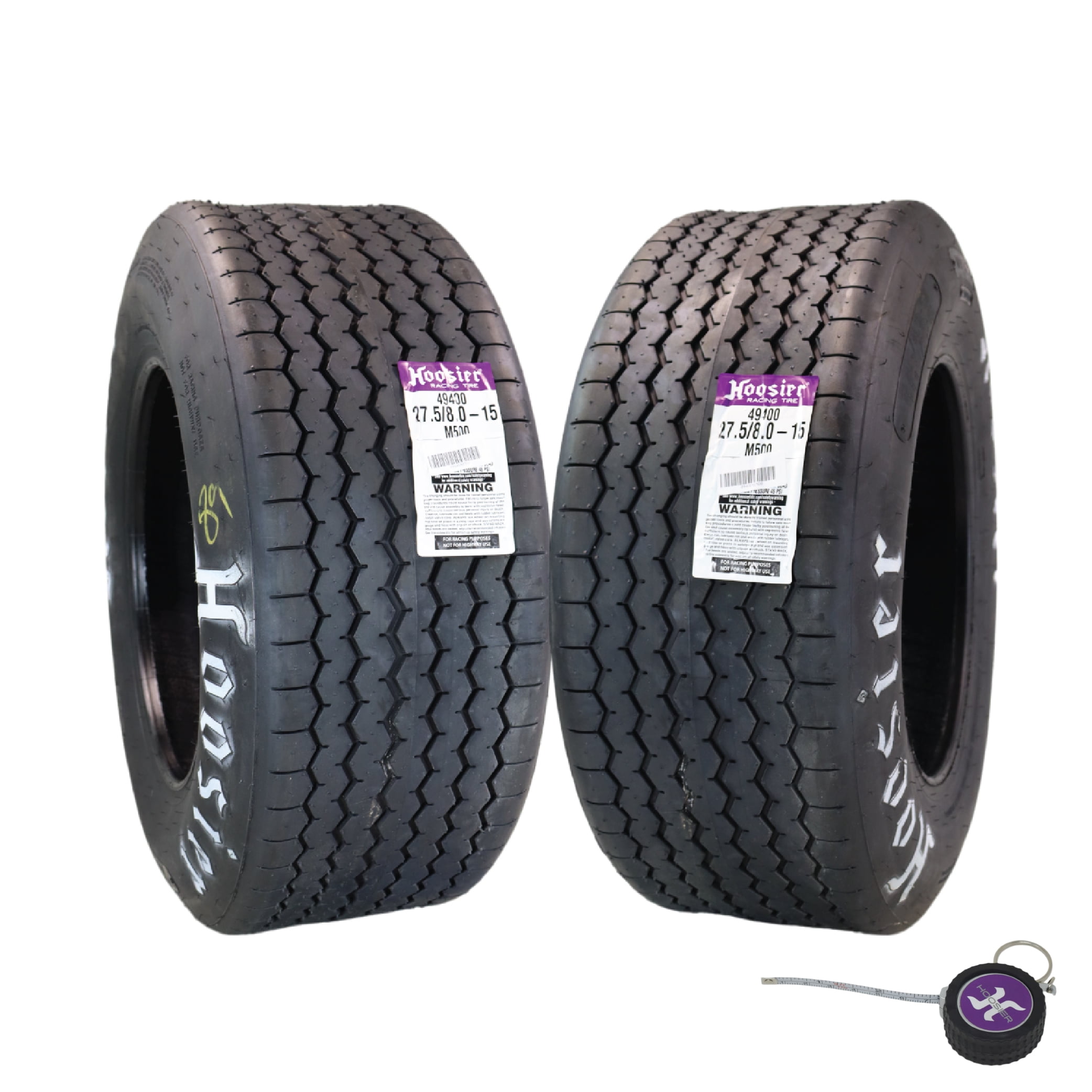 Hoosier UTV Tires 27.5/8.0-15 P1000 - 49400M500 for Side by Side & Off ...