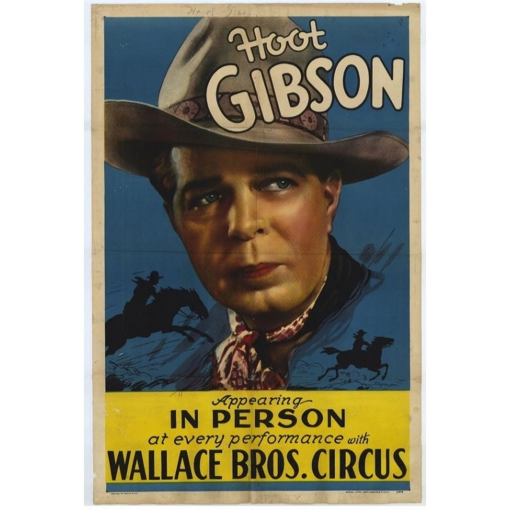 Hoot Gibson Movie Poster (11 x 17) - Walmart.com
