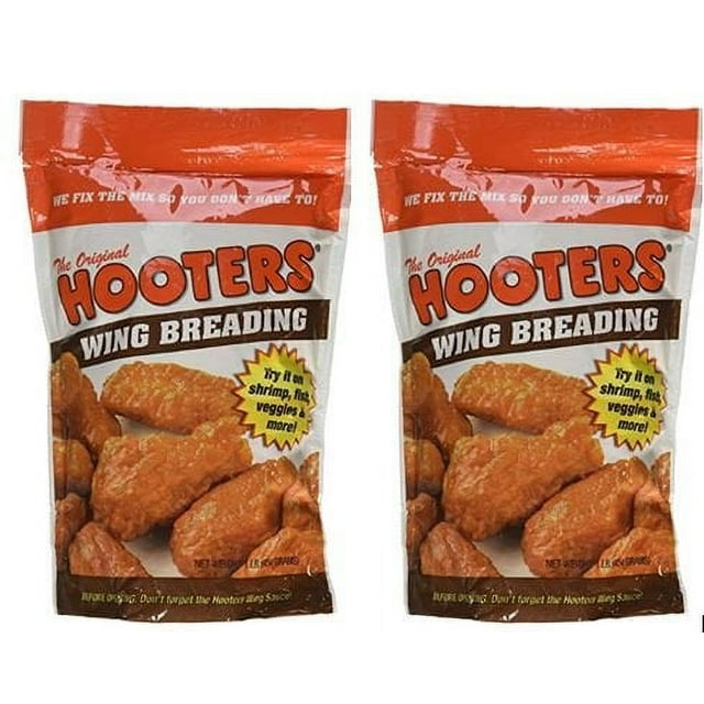 Hooters Wing breading, 16 oz (Pack of 2) - Walmart.com