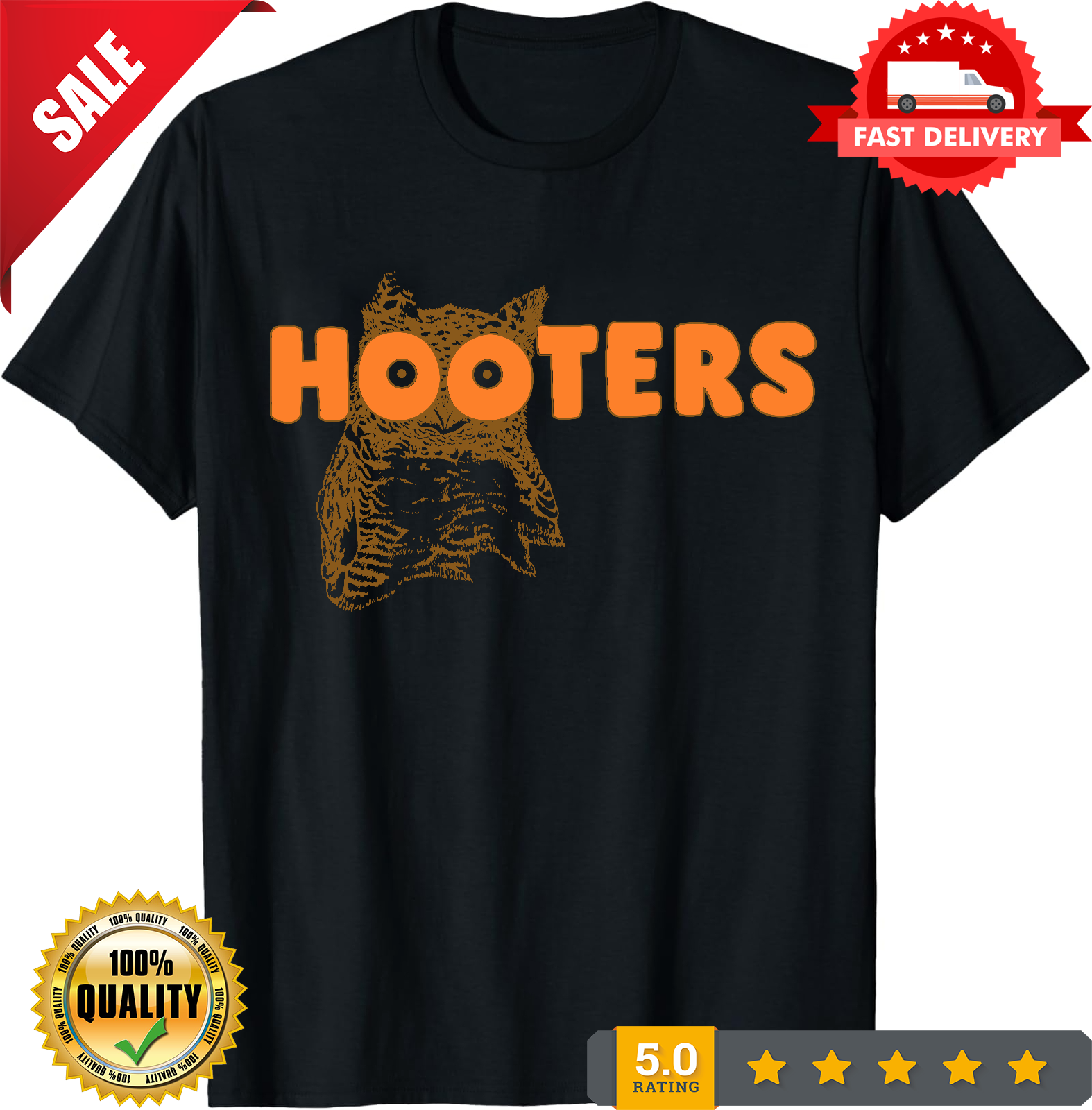 Hooters shirt Florida, beer, vintage logo, retro birds, Unisex Heavy ...