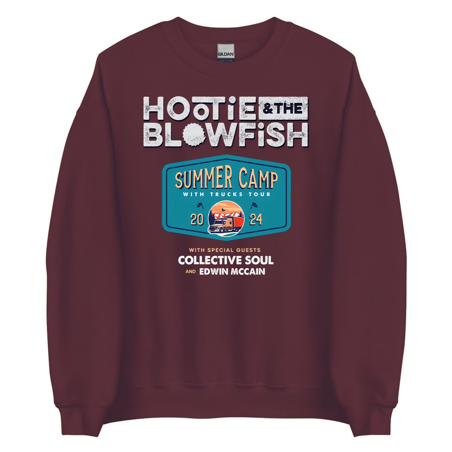 Hootie And The Blowfish - Summer Camp with Trucks Tour 2024 Shirt, Hootie And The Blowfish Band ...