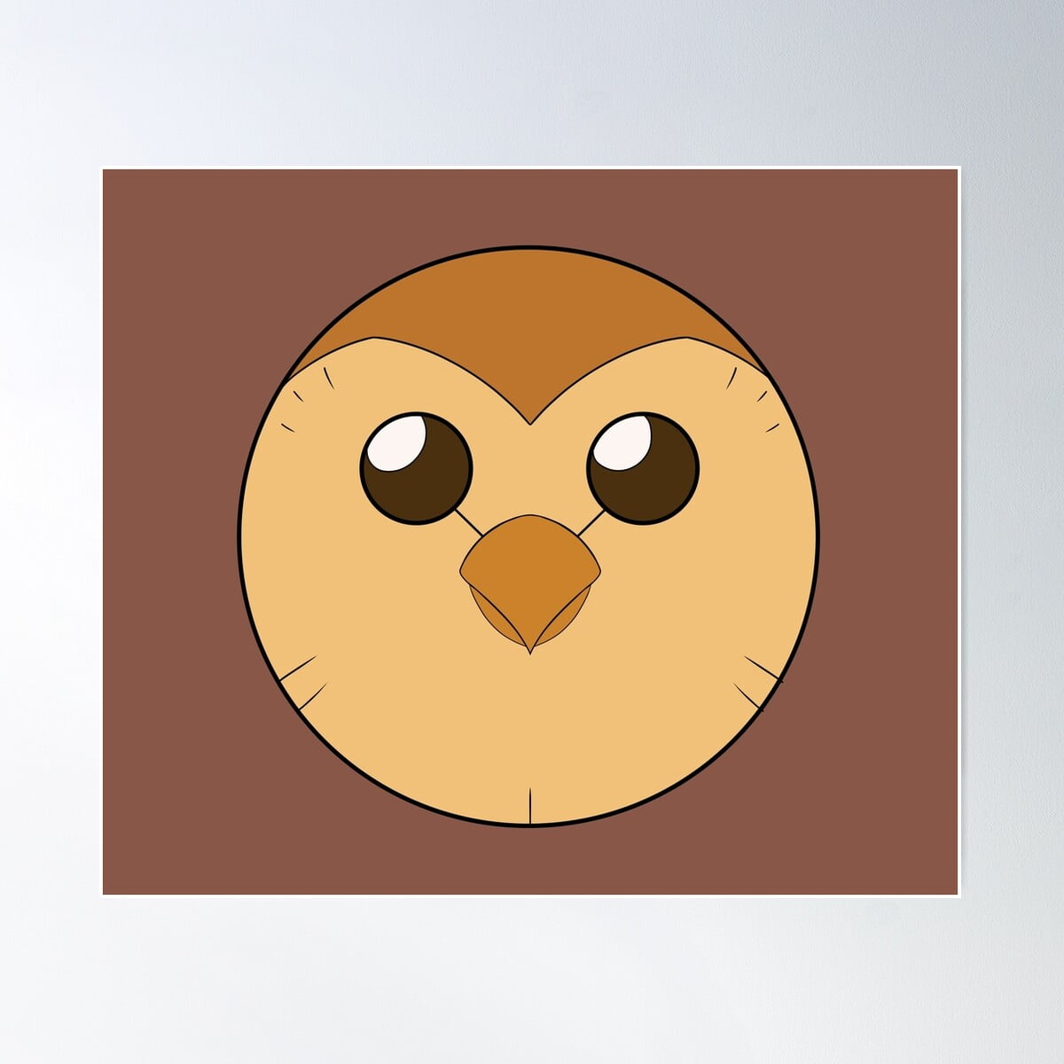 Hooty (The Owl House) Poster Wall Art, Modern Wall Decor For Living ...