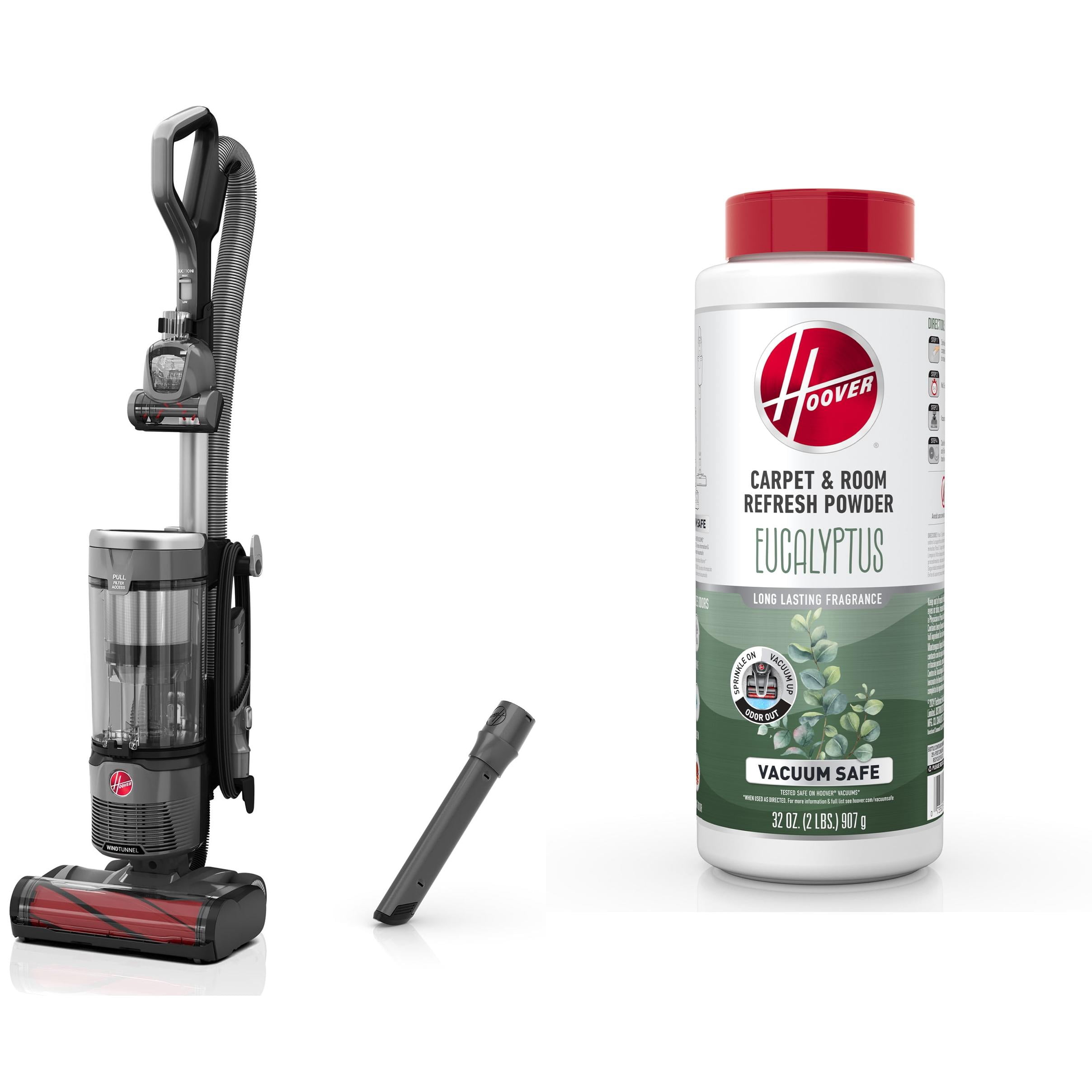 Hoover Bagless Upright Vacuum, Windtunnel Swivel Pet & Hoover ...