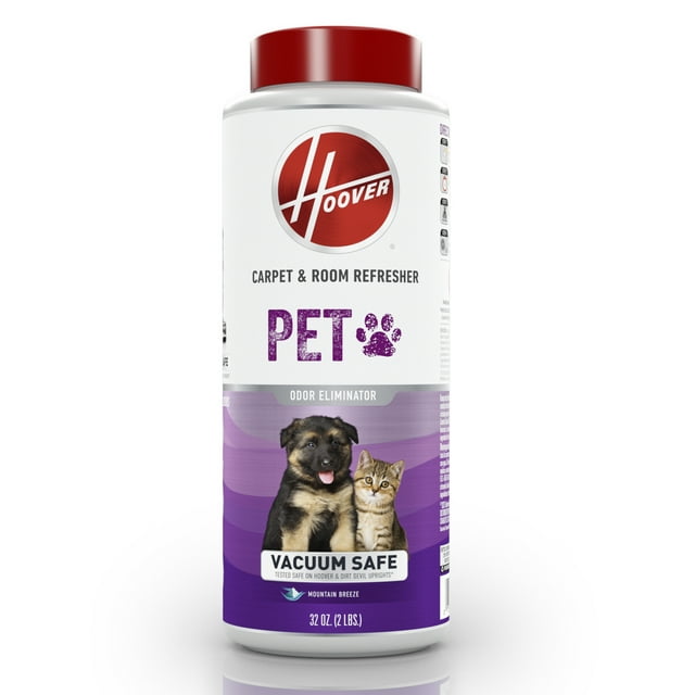 Hoover Carpet & Room Refresher Pet Carpet Powder, 32 oz., Ocean Breeze ...