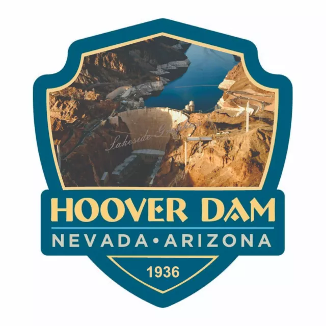 Hoover Dam Sticker Lake Mead Decal Nevada - Arizona Phone Decal Water ...