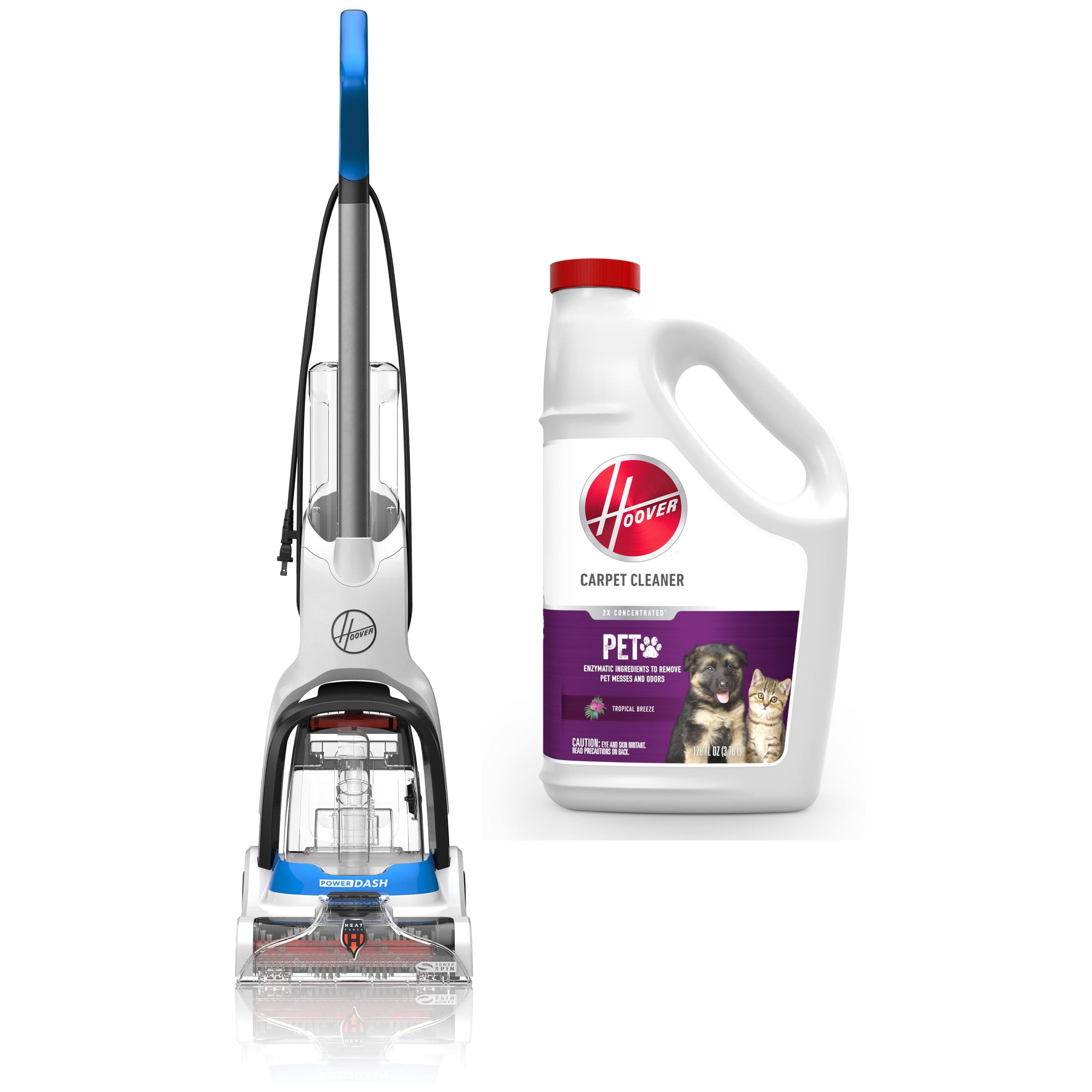 Hoover PowerDash Pet Compact Carpet Cleaner, FH50710CN & Hoover Paws ...