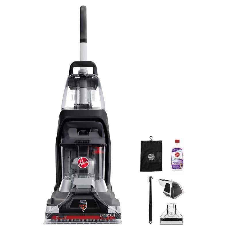 Hoover TurboScrub XL Upright Carpet Cleaner Vacuum with Pet Shampooer ...