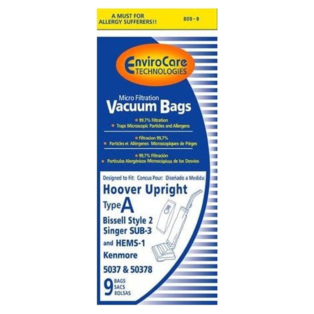 Hoover Type A Micro Lined Vacuum Cleaner Bags - 36 Pack - Generic ...