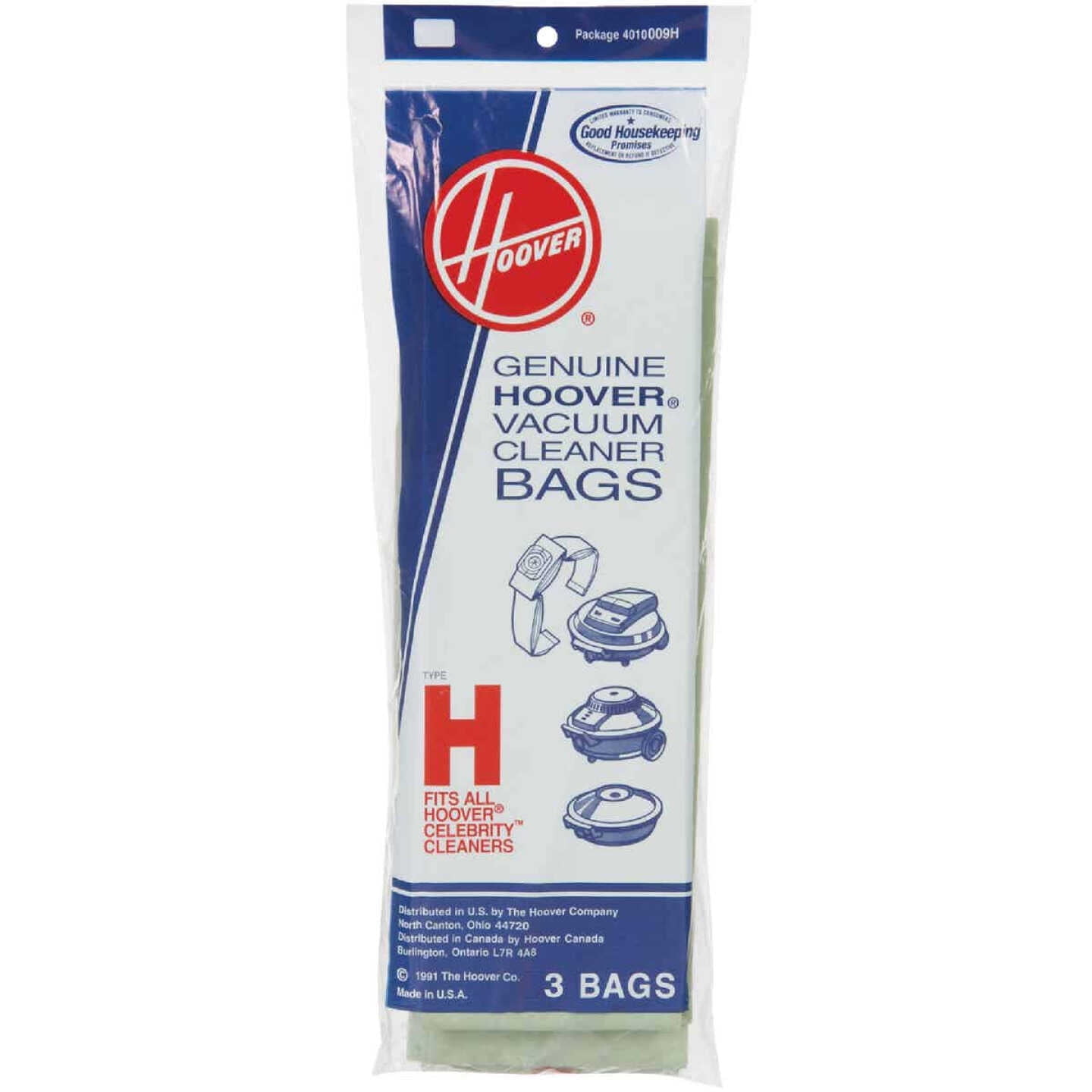 Hoover Type H Standard Vacuum Bag (3-Pack) - Walmart.com