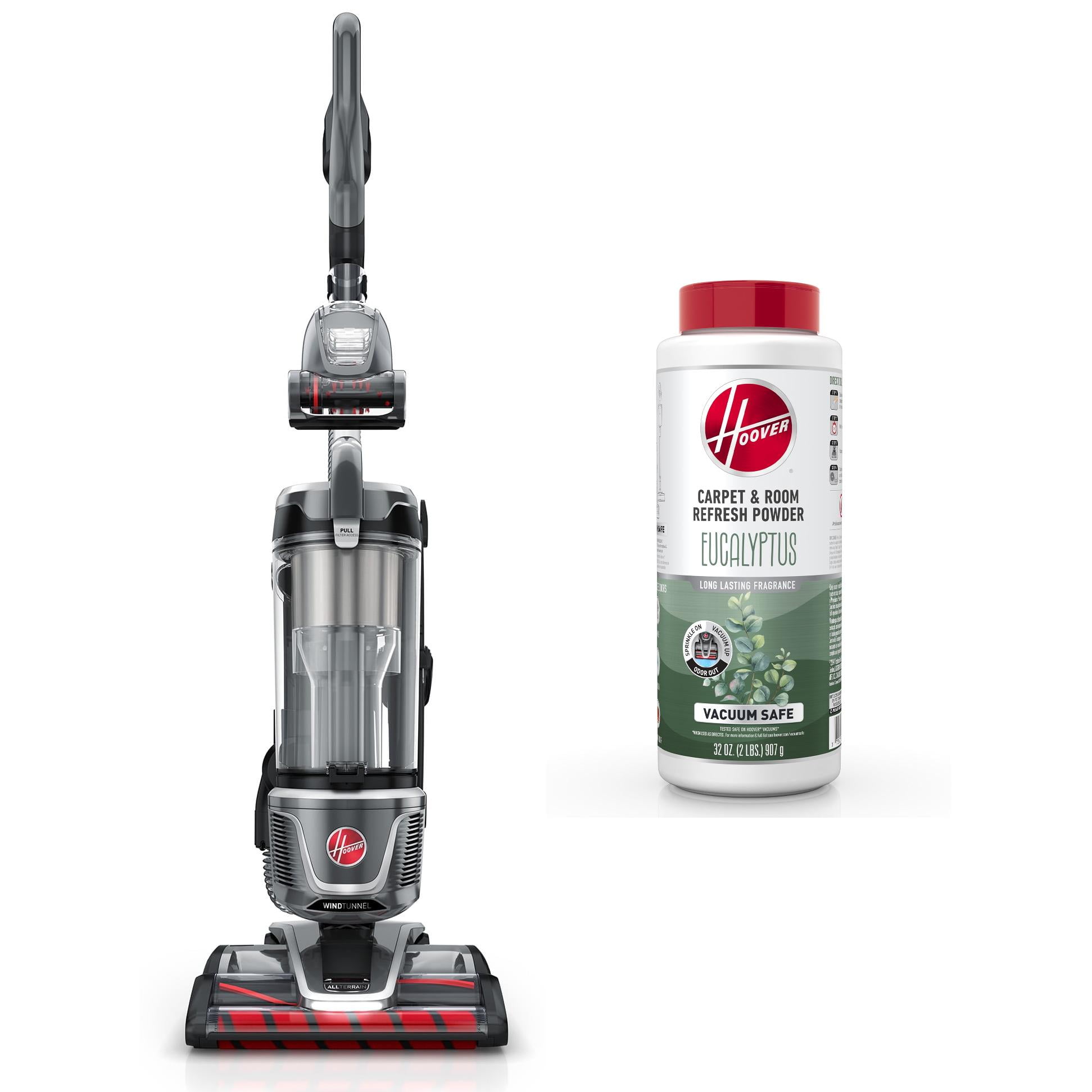 Hoover Upright Vacuum, WindTunnel All Terrain Bagless, Strong Suction ...
