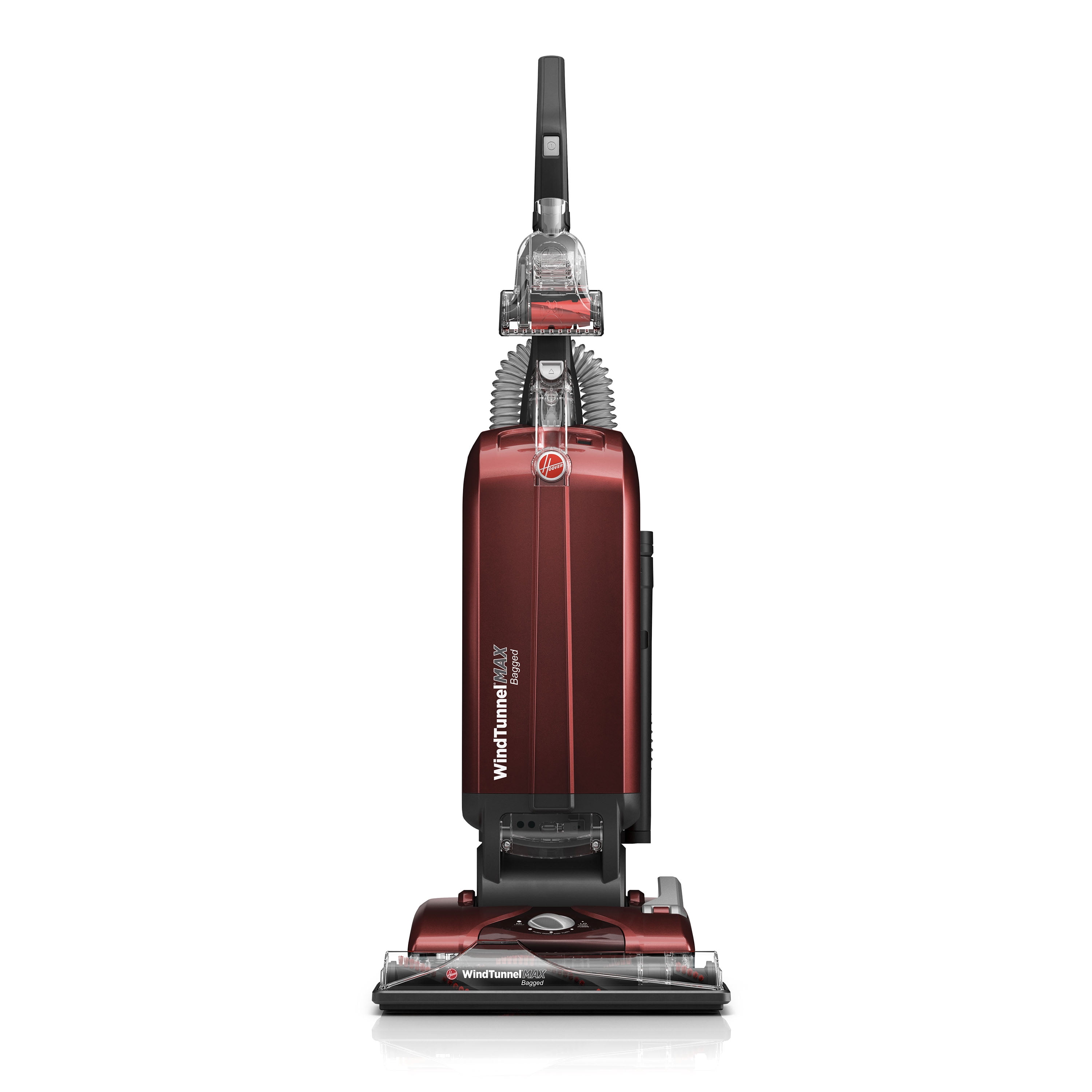 Hoover WindTunnel Max Bagged Upright Vacuum Cleaner with Crevice Tool ...