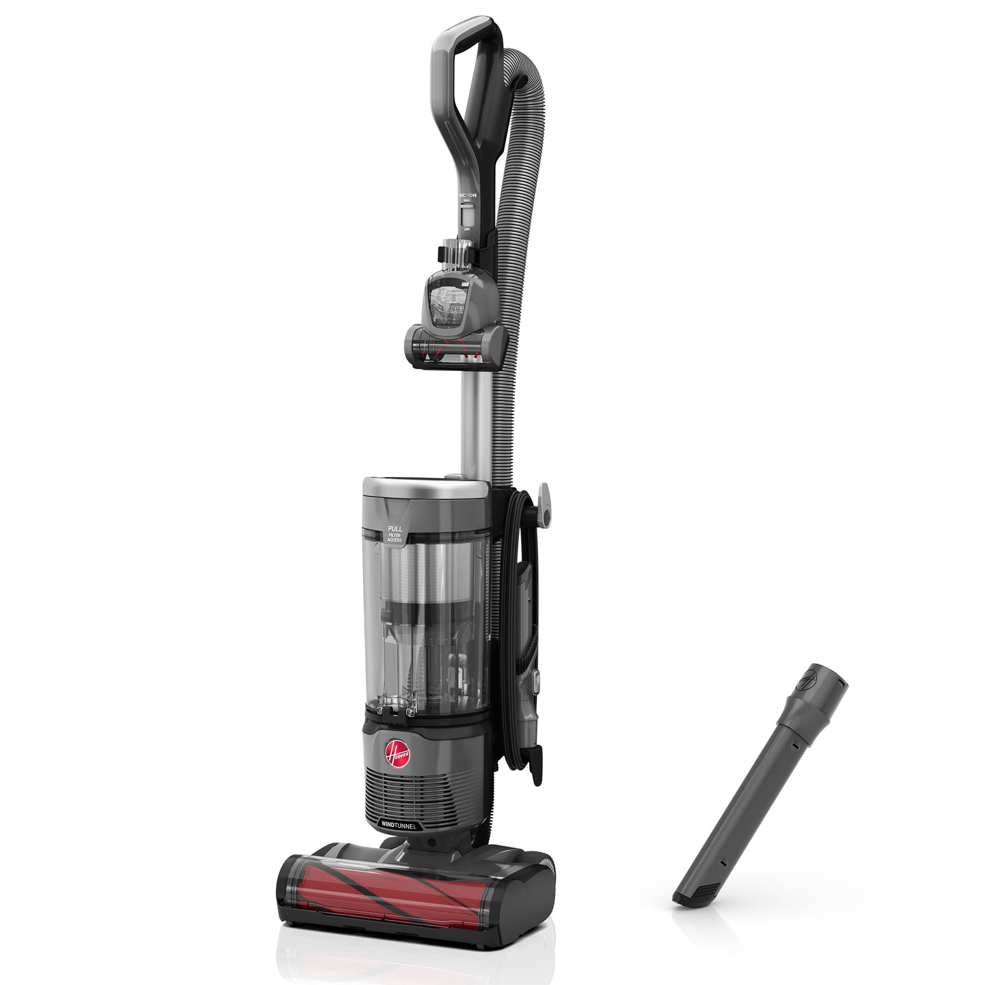 Open Box Hoover Windtunnel Swivel Pet Bagless Upright Vacuum, Pet ...