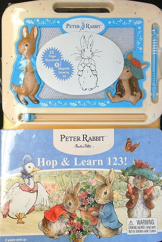 Hop & Learn 123! Storybook & Magnetic Drawing Kit (Peter Rabbit ...