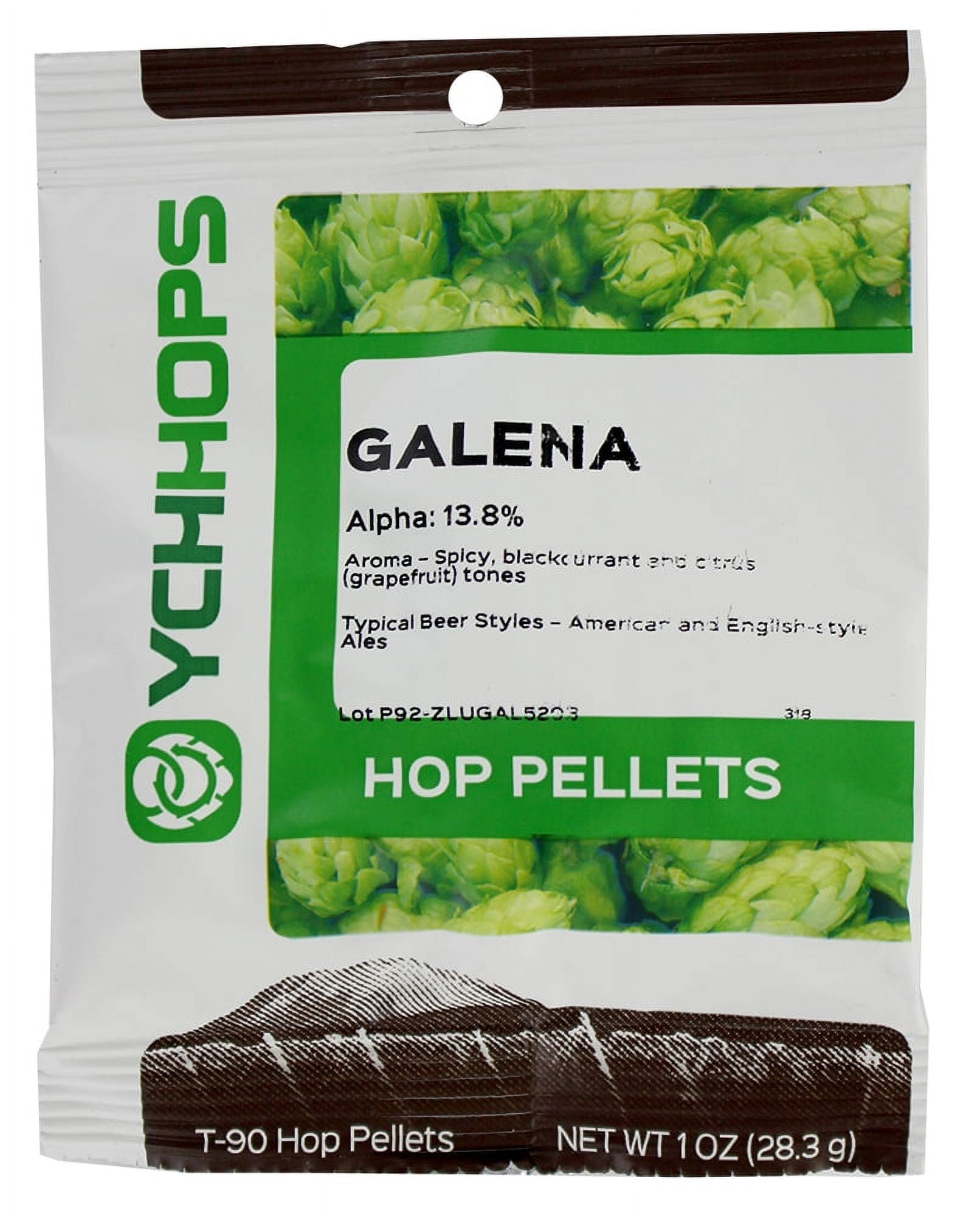 Hop Pellets, Domestic, Galena - 1 OZ Package - Walmart.com