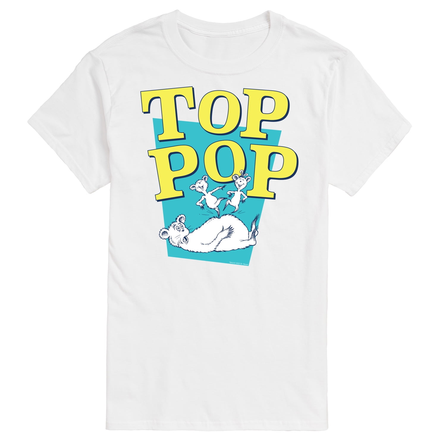 Hop on Pop - Top Pop - Father's Day GIft - Men's Short Sleeve Graphic T ...