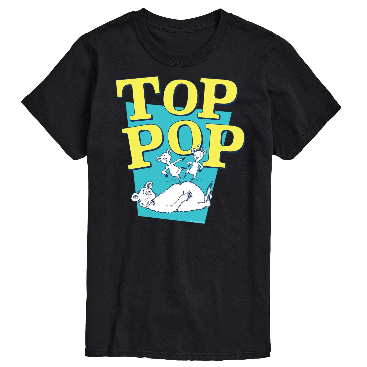 Hop on Pop - Top Pop - Father's Day GIft - Men's Short Sleeve Graphic T ...