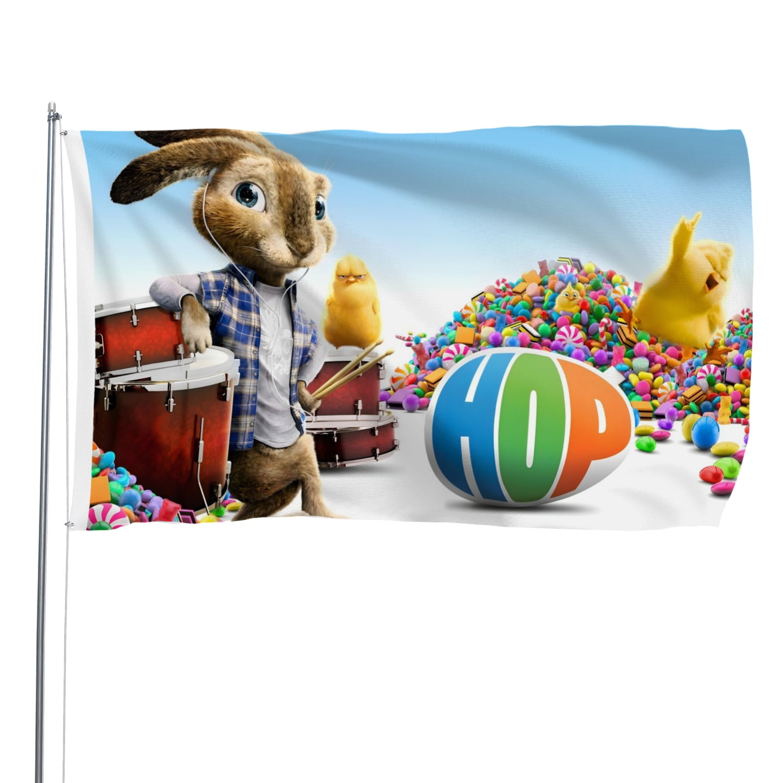 Hop-themed Printed Flag Perfect gift for fans, friends, and family ...