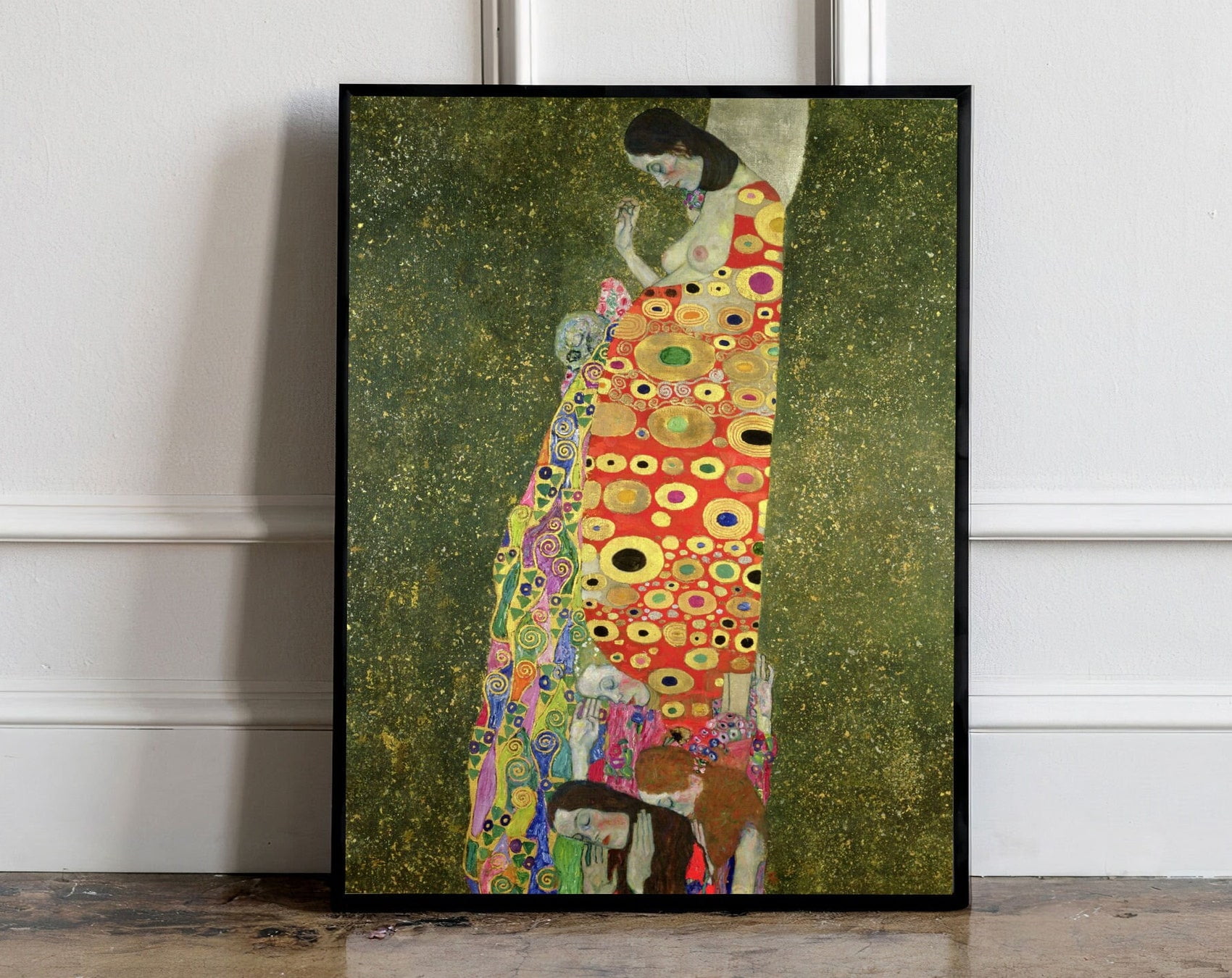 Hope 2 - Gustav Klimt Poster, Gustav Klimt Wall art, Gustav Print ...