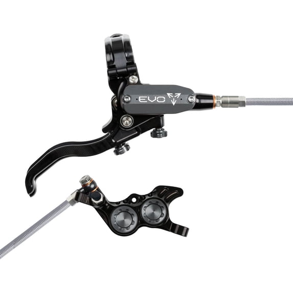 Hope EVO GR4 Disc Brake and Lever Set - Right Hand, Post Mount, 4 ...