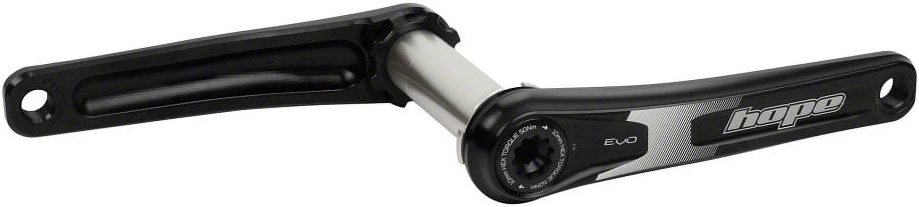 Hope Evo Crankset 175mm 9-Speed 30mm Spindle 392 EVO Aluminum Black ...