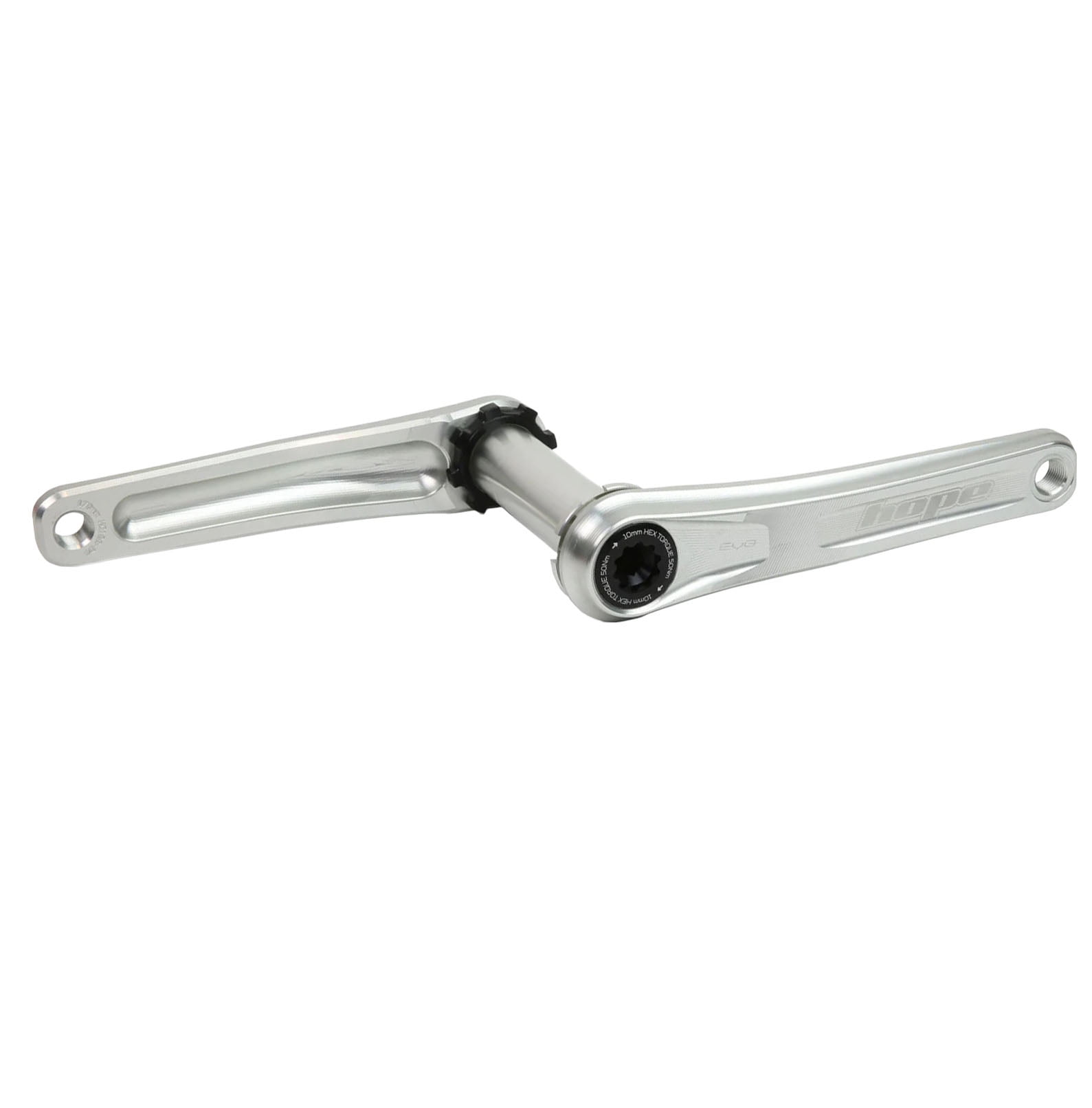 Hope Evo Crankset No Spider(68/73mm), 155mm, Silver - Walmart.com