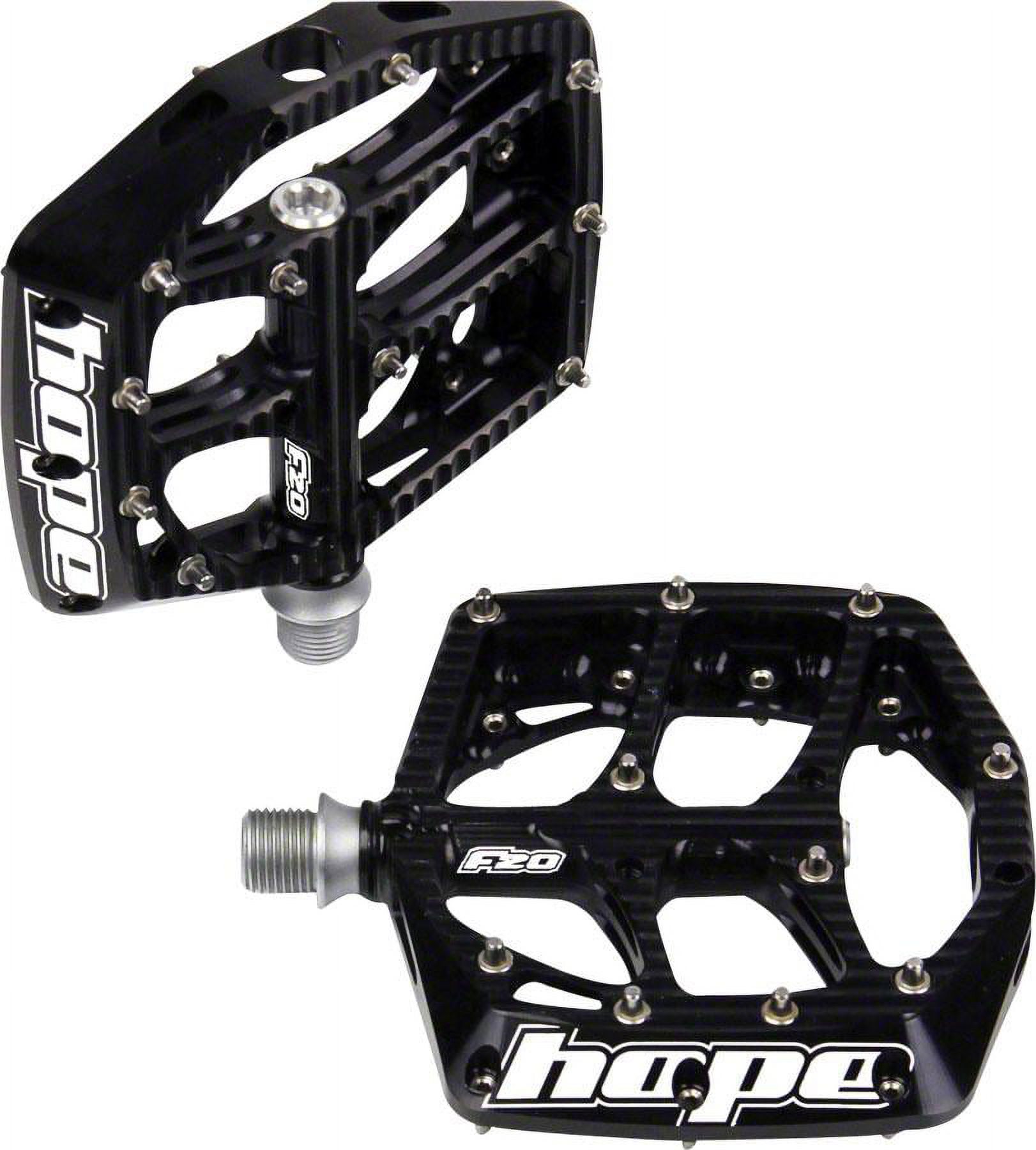 Hope F20 Pedals - Platform, Aluminum, 9/16", Black - Walmart.com