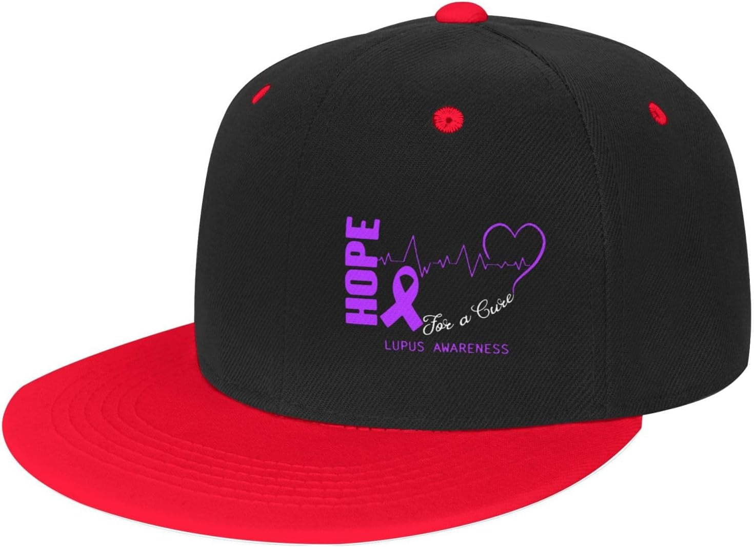 Hope For A Cure Lupus Awareness Snapback Cap Unisex Children Adjustable ...