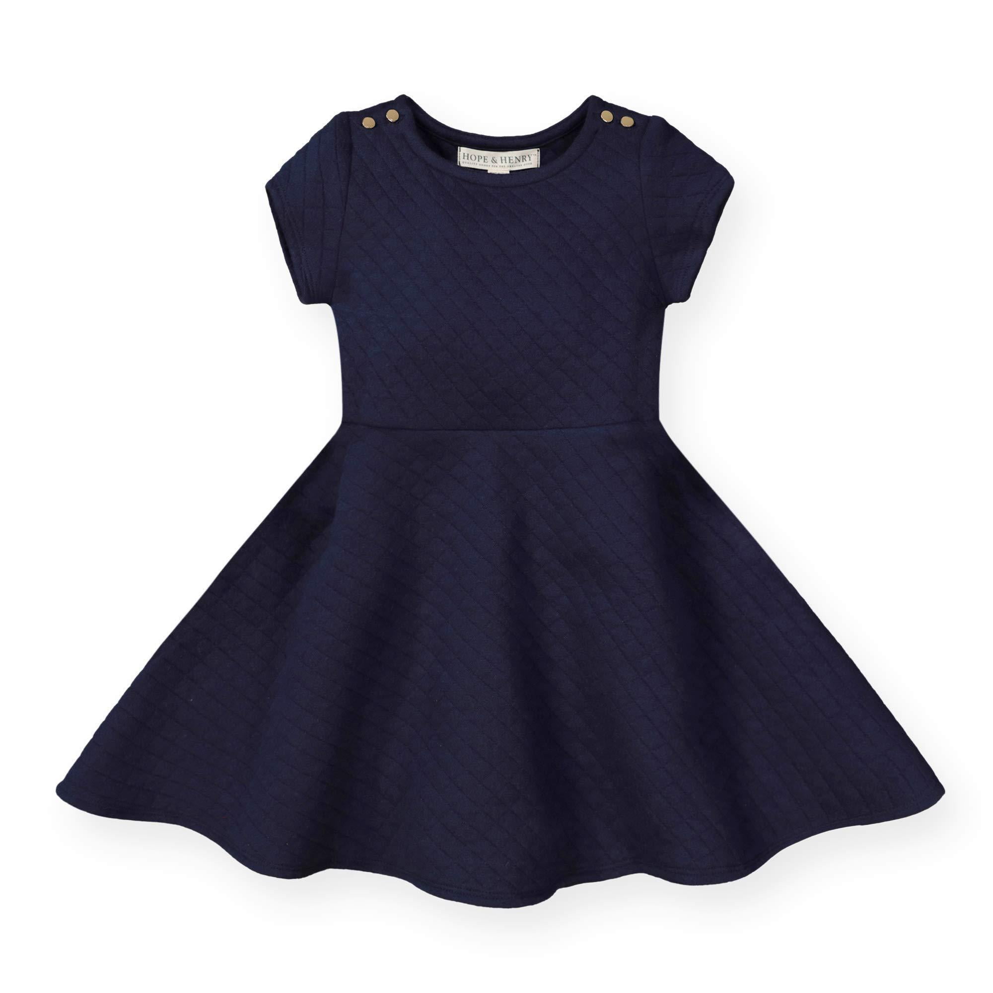 Hope & Henry Girls' Quilted Matelasse Dress - Walmart.com