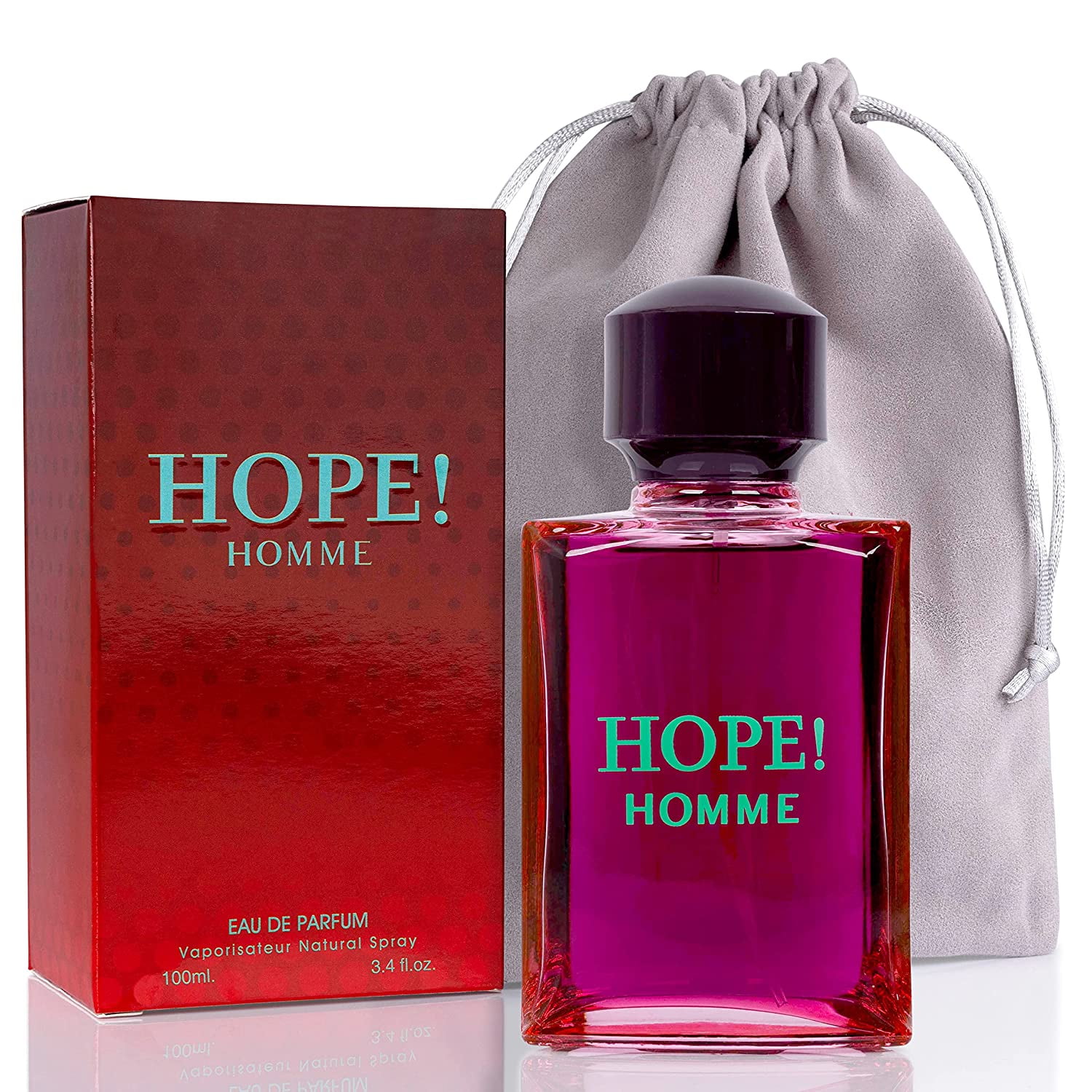 Hope Homme for Men - 100ml Eau De Parfum Spray for Men - Spicy Floral ...