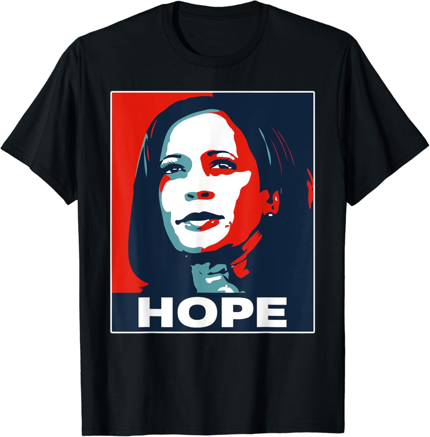 Hope Kamala Harris Funny Creative Graphic T-Shirt - Walmart.com