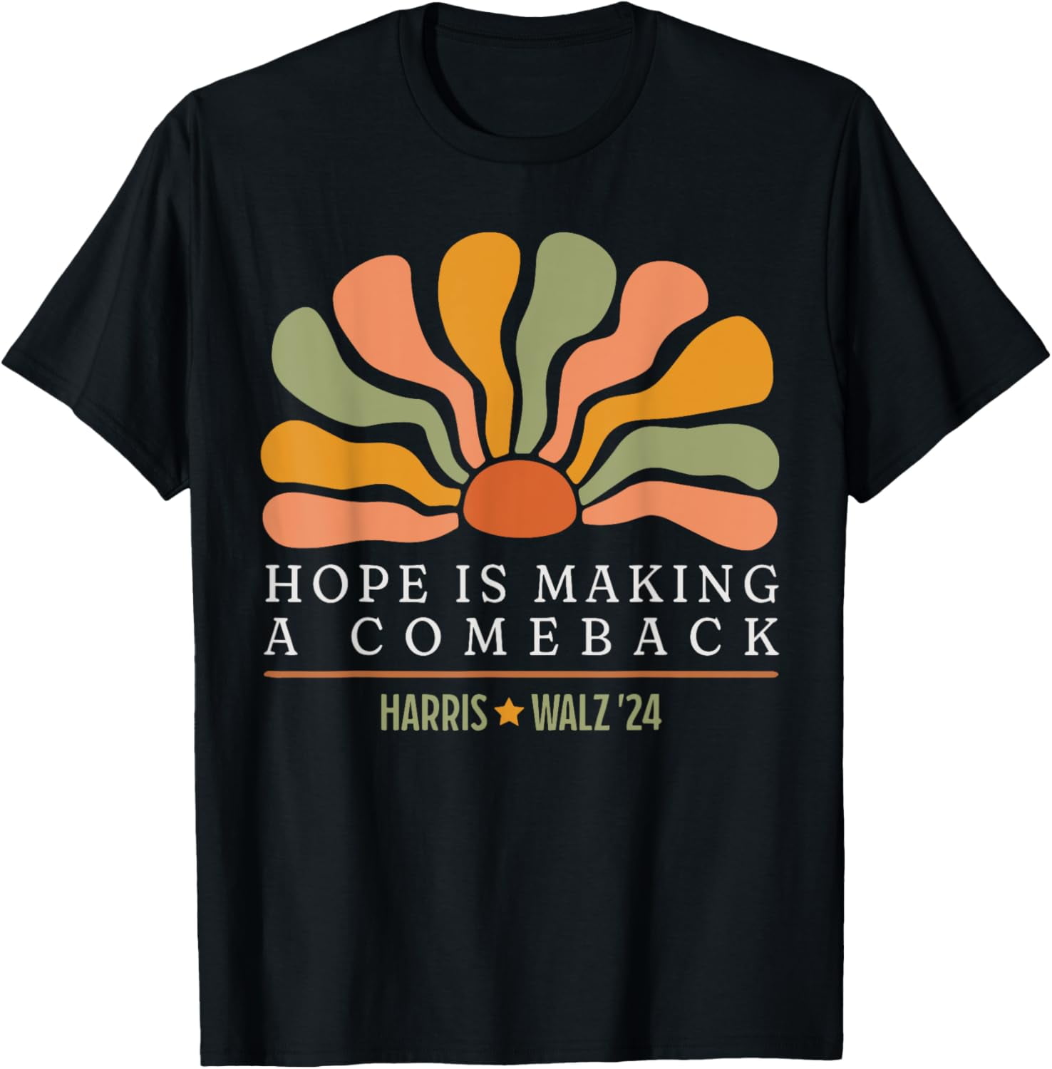 Hope Kamala Harris Walz 2024 Hope Is Making A Comeback Retro Funny ...