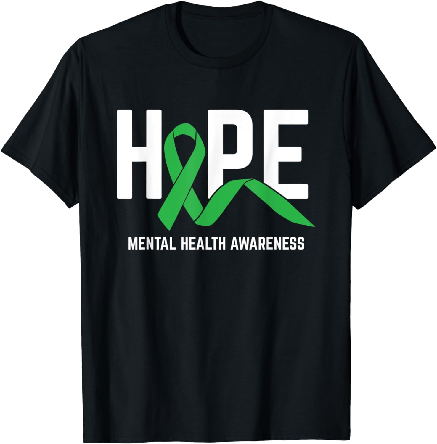 Hope Mental Health Awareness Mental Health Advocate T-Shirt - Walmart.com