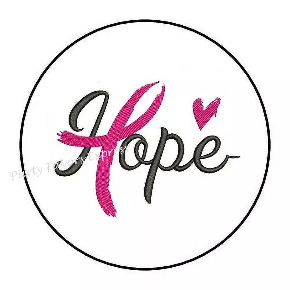 Hope Pink Ribbon Breast Cancer Stickers Phone Decal Water Bottle ...