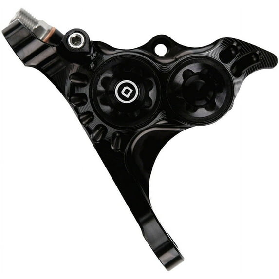 Hope RX4+ Disc Brake Caliper - Flat Mount Front +20, DOT, Black ...