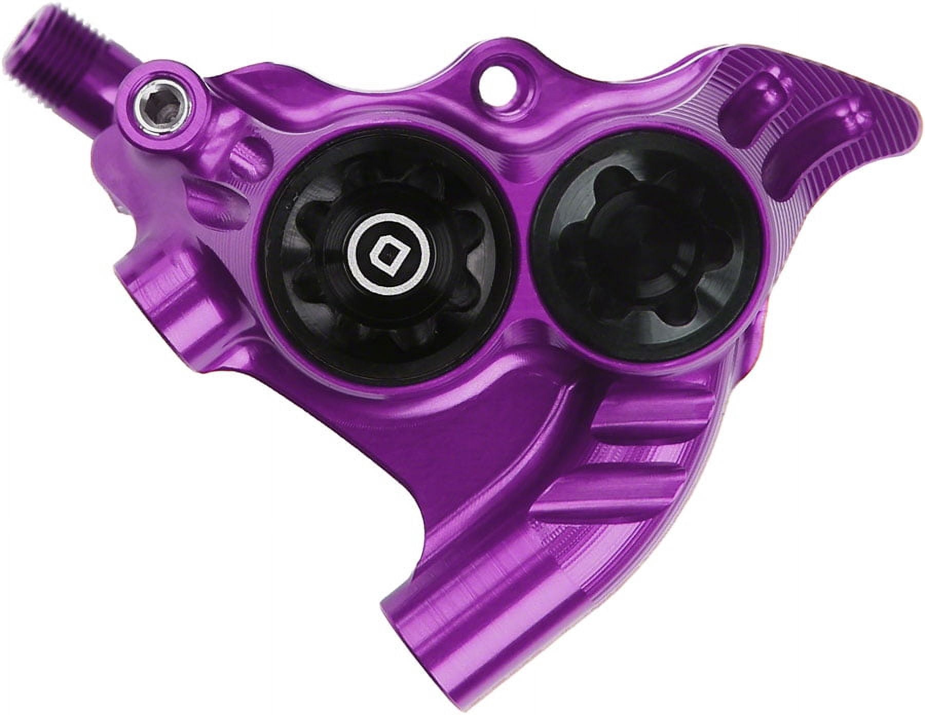 Hope RX4+ Disc Brake Caliper - Flat Mount Rear, +20mm, DOT Type, Purple ...
