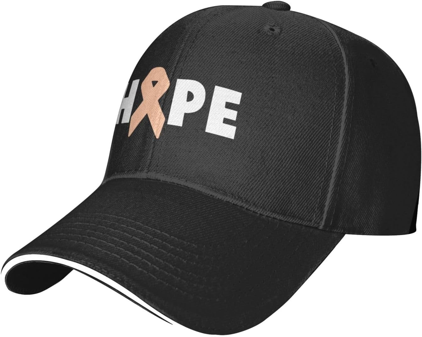 Hope Uterine Cancer Sandwich Cap Unisex Classic Adjustable Sandwich ...