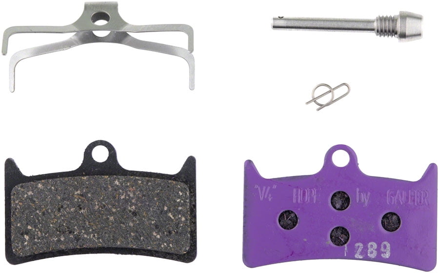 Hope V4 Disc Brake Pads - E-Bike Organic Compound, Pair - Walmart.com