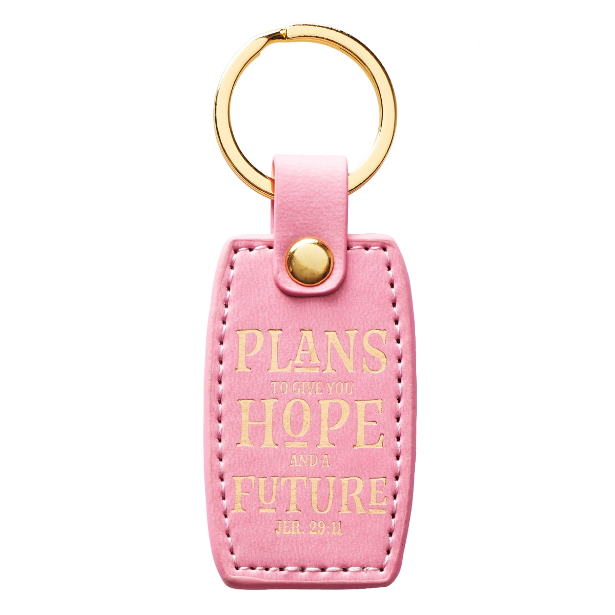 Hope and Future LuxLeather Keyring - Jeremiah 29:11 - Walmart.com