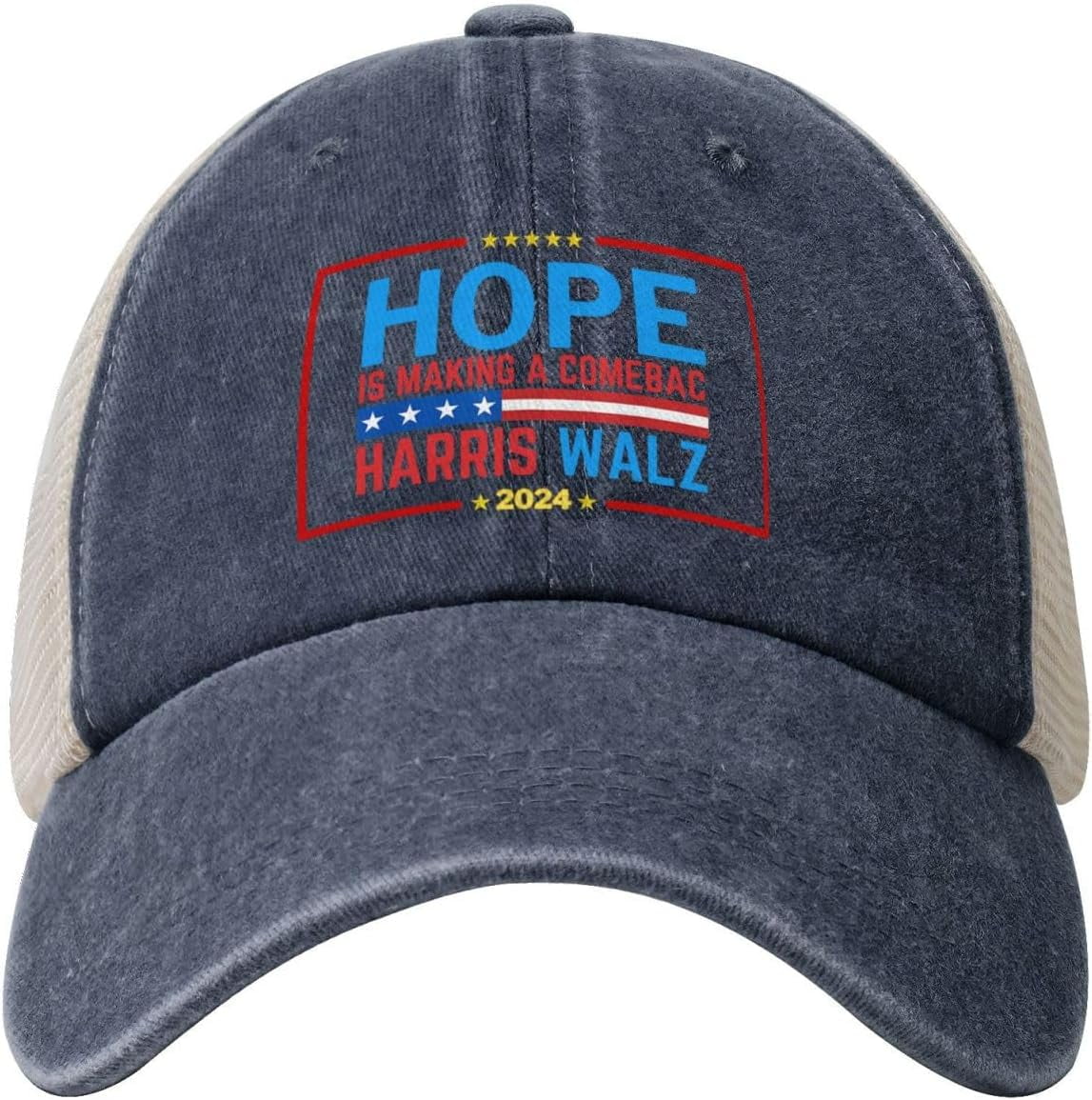 Hope is Making A Come-Back Harris Waltz 2024 Mesh Hat Cowboy Trucker ...