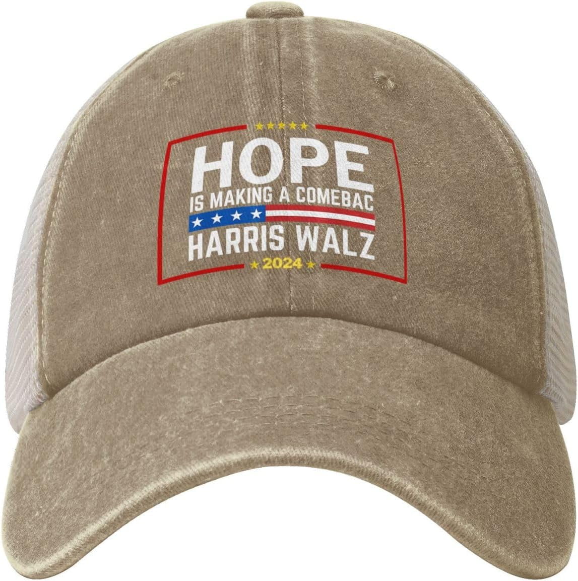 Hope is Making A Come-Back Harris Waltz 2024 Mesh Hat Cowboy Trucker ...