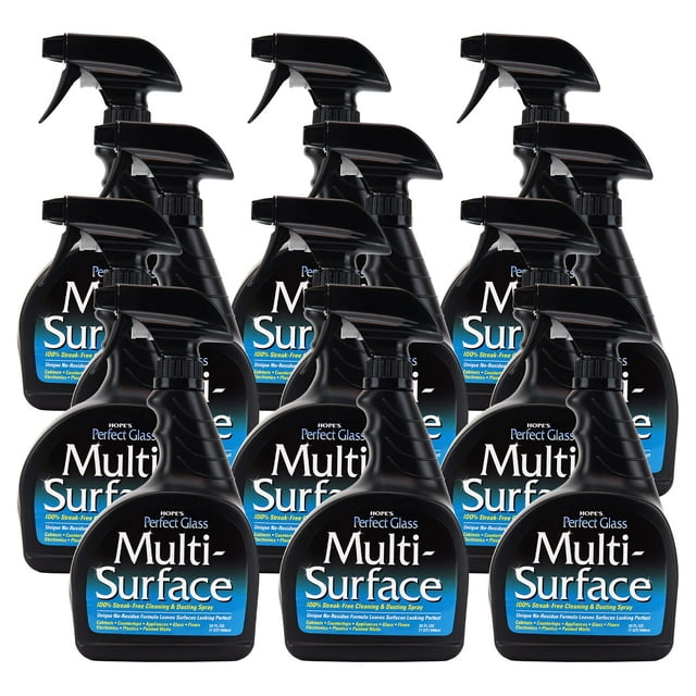 Hope's Perfect Glass Cleaner, Streak Free Spray, Kitchen Degreaser ...