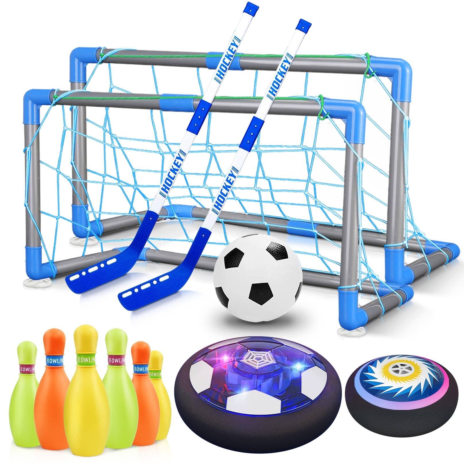 Little Kids Premium Portable Soccer Goal Set Endless Hours of Fun and ...