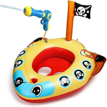 Free Shipping! 64" Galleon Raider Inflatable Swimming Pool Pirate Ship ...