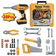 HopeRock Kids Construction Tools Toys Set, 28PCS Pretend Play Drill Set ...