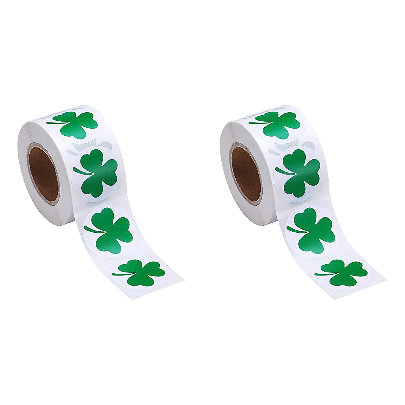Hopeoy Clearance Shamrock Stickers 2 Pack Pack St.Patrick's Day ...