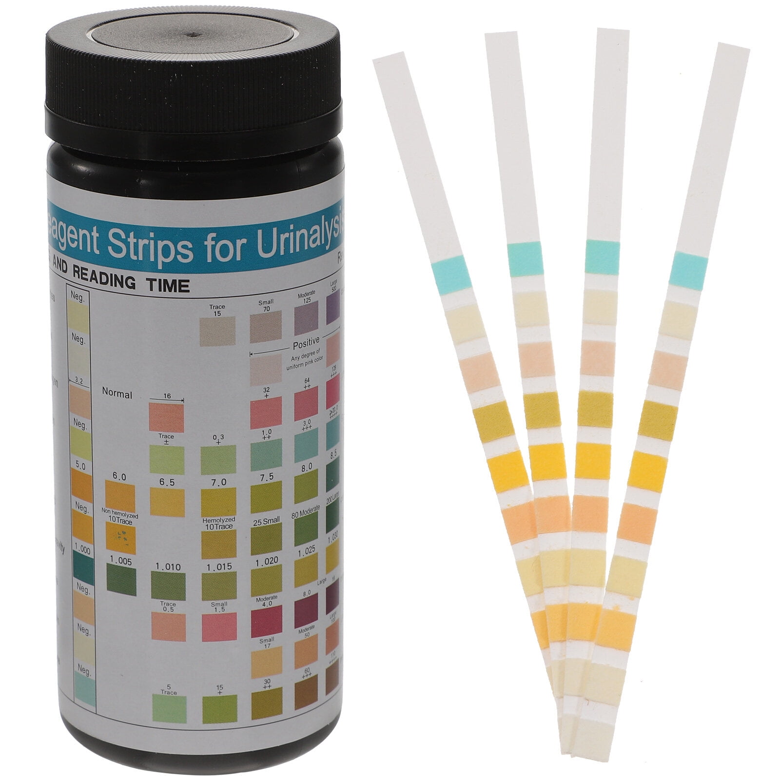 Hopet 100 Pcs Urine Ph Test Strips Urinalysis Testing Strips Urine ...