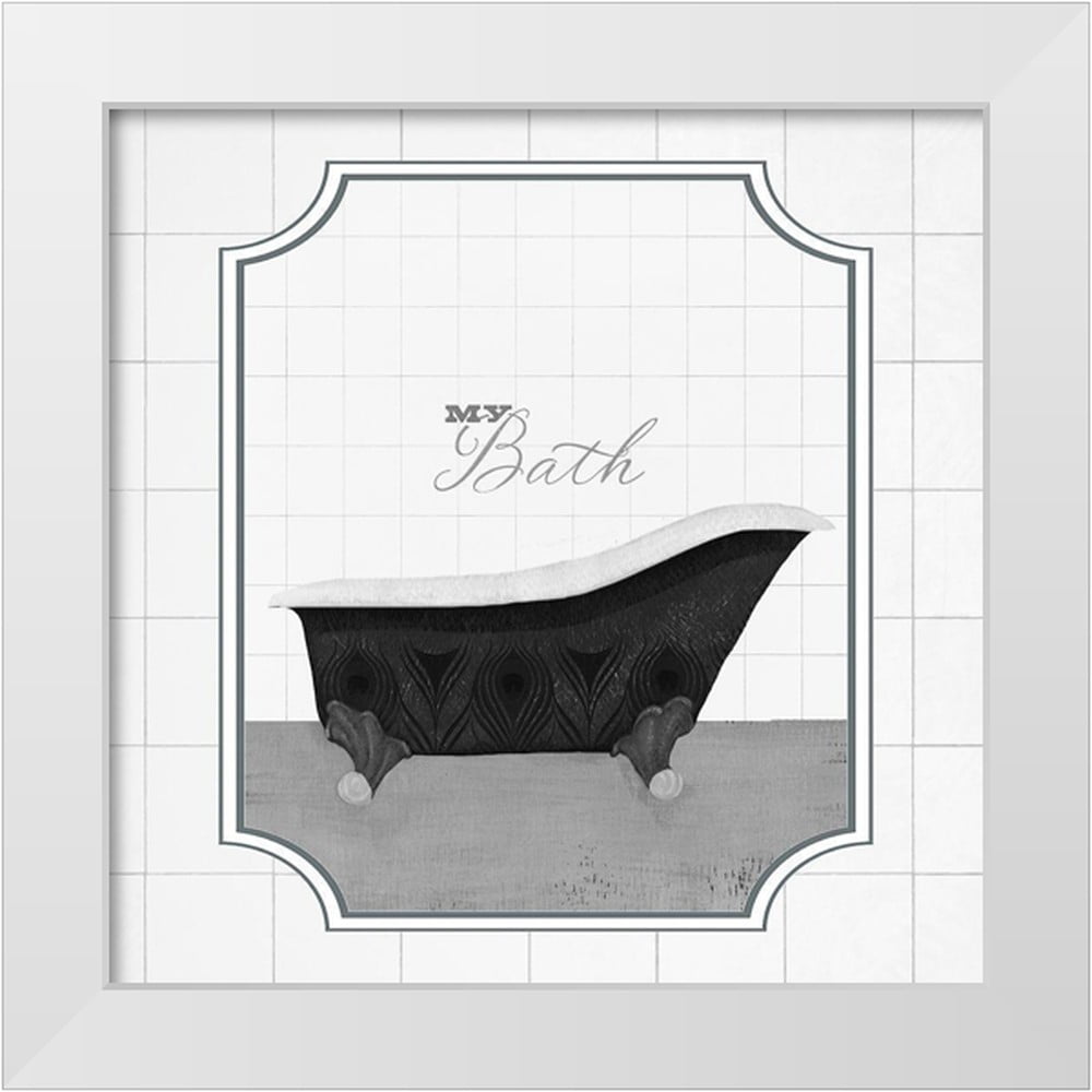Hopfensperger 20x20 White Modern Wood Framed Museum Art Print Titled ...