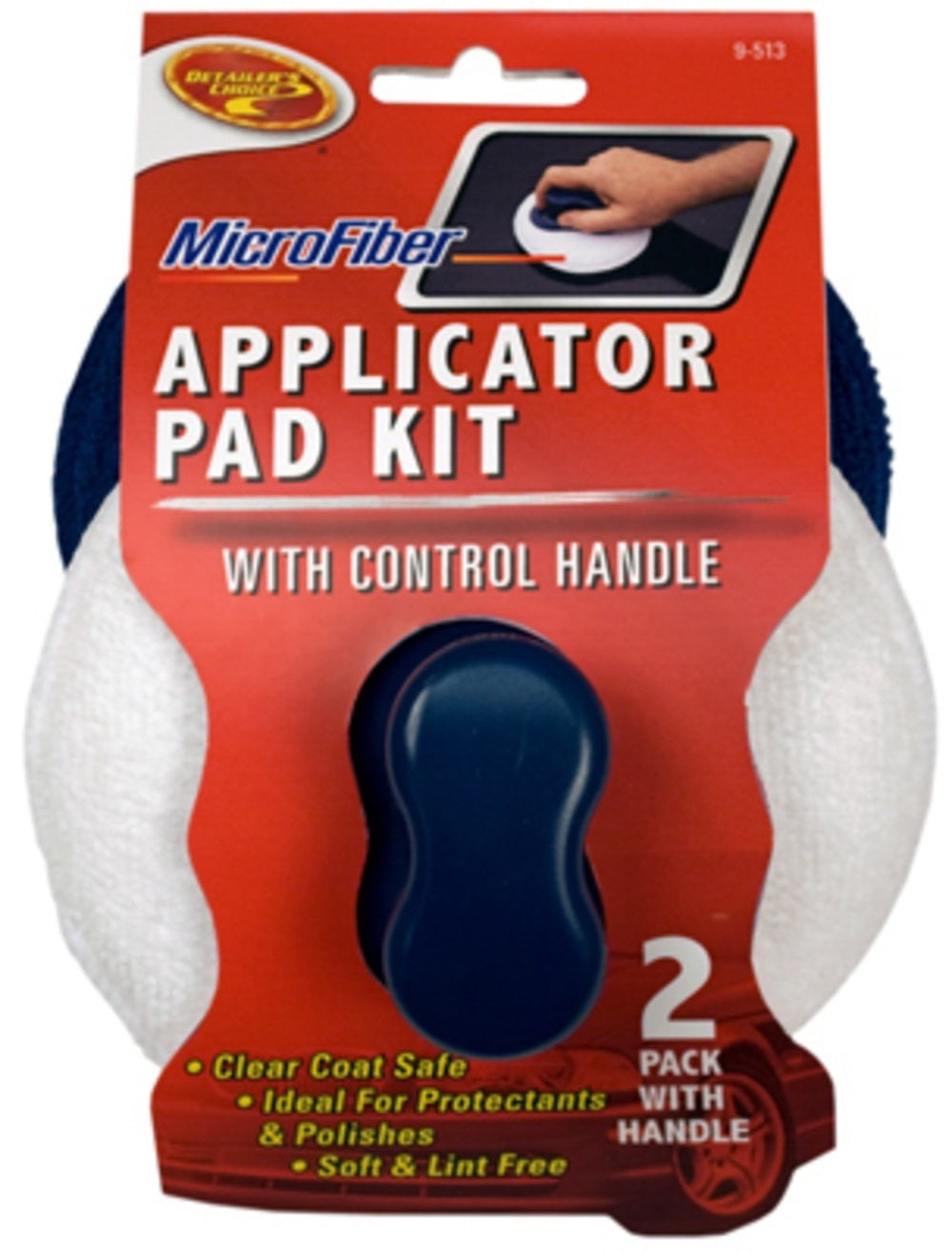 Hopkins 40123 Applicator Pads, Microfiber, Each - Walmart.com